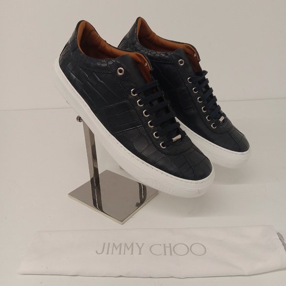 Jimmy Choo | Shoes | Jimmy Choo Mens Navy Blue Croc Belgravi Ltd Ed ...